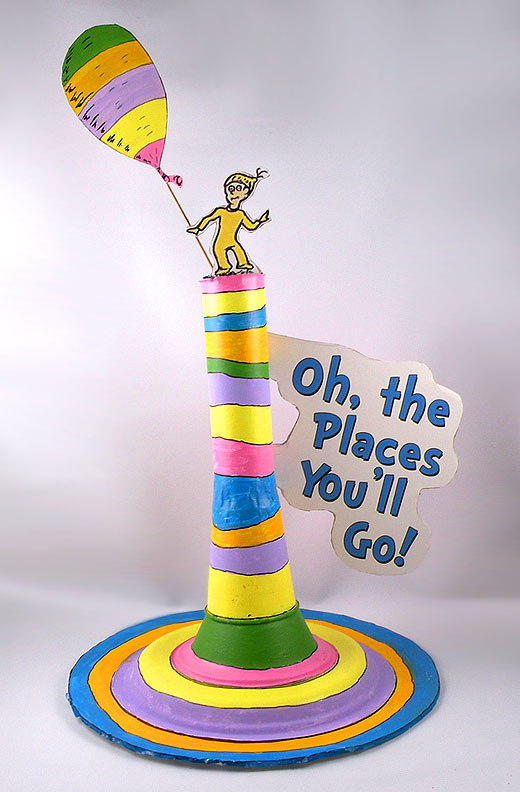 Create An Oh The Places You ll Go Decoration Step by Step Tutorial 
