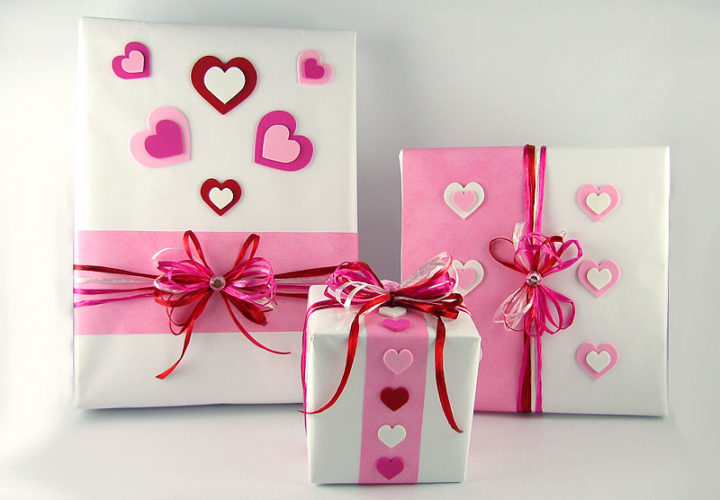 Be Mine Gift Wrap Design - Gina Tepper
