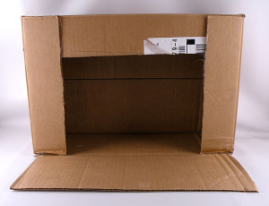 Easy DIY Mini Faux Fireplace (DIY Cardboard Fireplace) - Gina Tepper