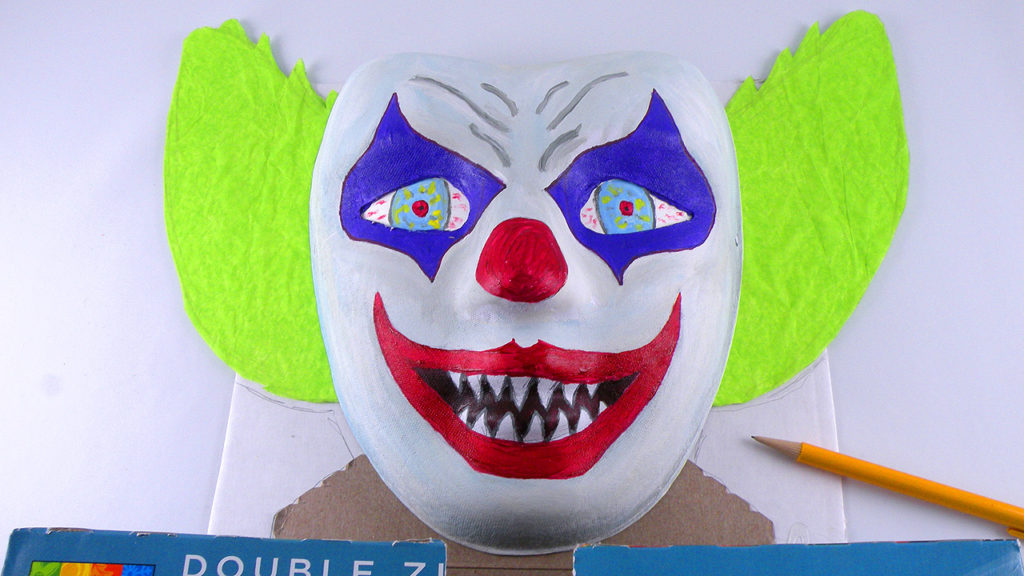 DIY Halloween Creepy Clown Decoration - Gina Tepper