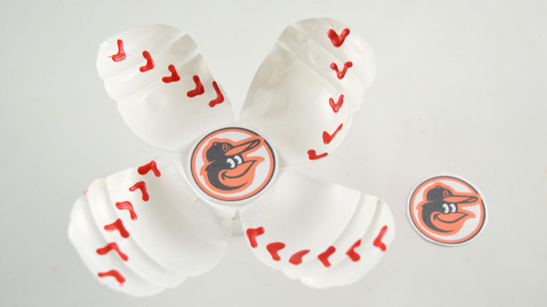 Amazingly Easy DIY Baseball Flowers (From Reused Items) - Gina Tepper