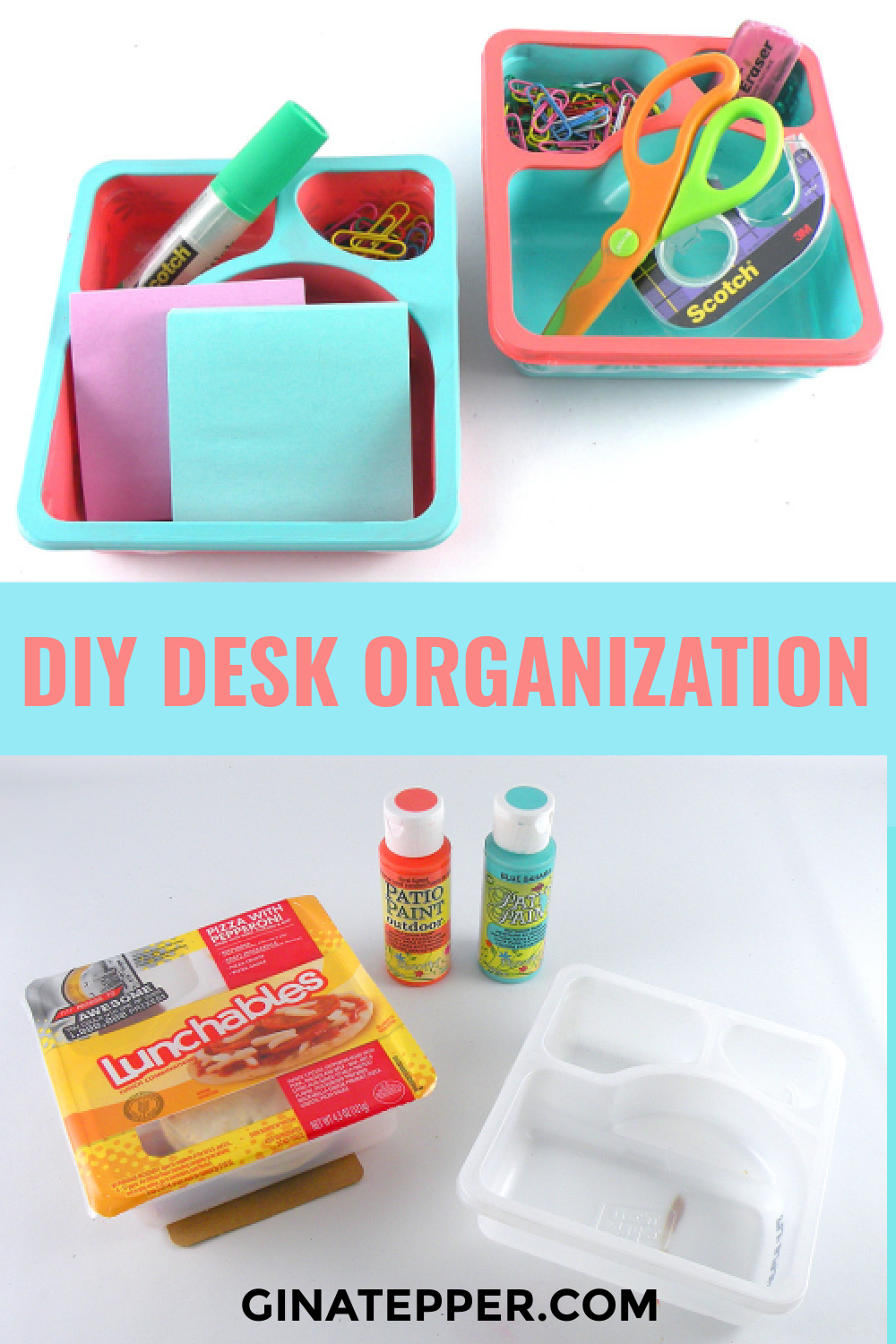 Easy DIY Back to School Organizer - Gina Tepper