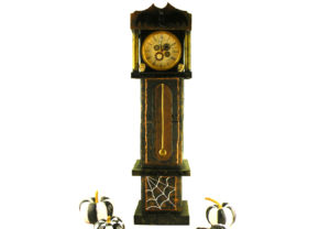 DIY Halloween Grandfather Clock Decoration - Gina Tepper