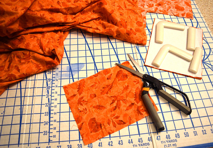 DIY Fabric Face Mask Autumn Style (Free Printable Pattern) - Gina Tepper