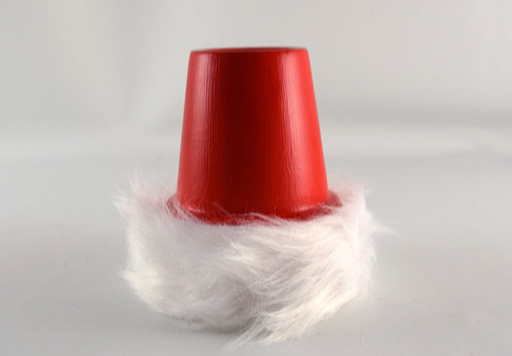 DIY Elf and Santa Hat Decorating Ideas (DIY Christmas Candle Holders)