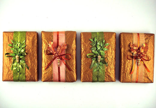 Tissue Paper Gift Wrap Ideas - Gina Tepper