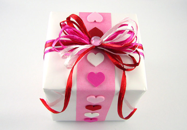 Be Mine Gift Wrap Design - Gina Tepper