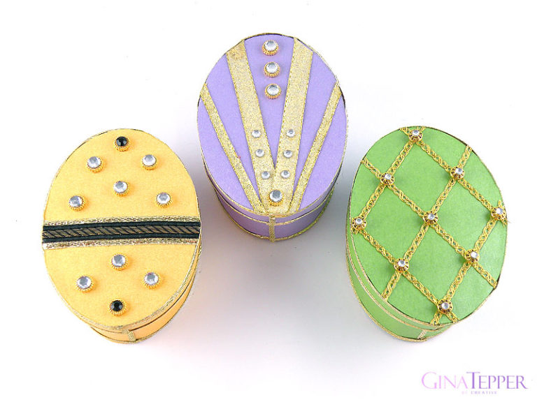 How to Make Faberge Egg Gift Boxes