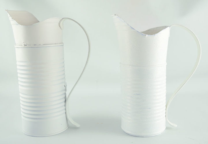 DIY Farmhouse Decor Cheap and Easy (Pitcher Vase) - Gina Tepper