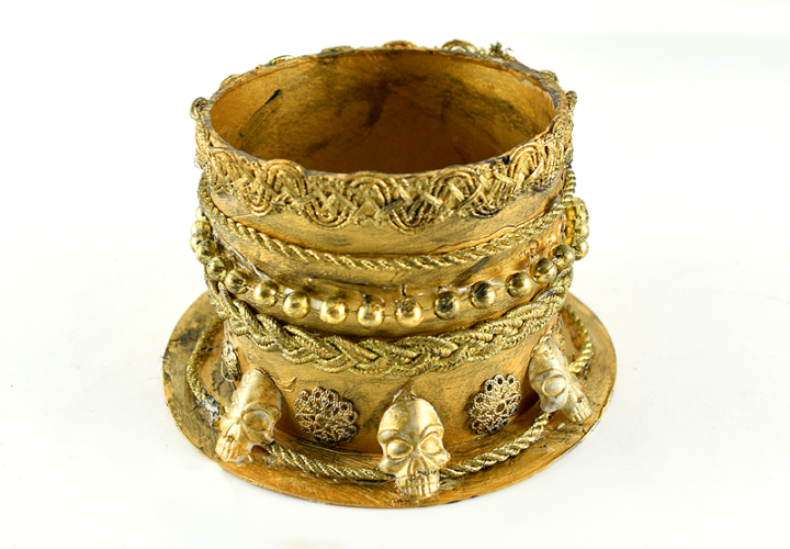 How to Make a DIY Crystal Ball and Base (Dollar Store DIY) - Gina Tepper