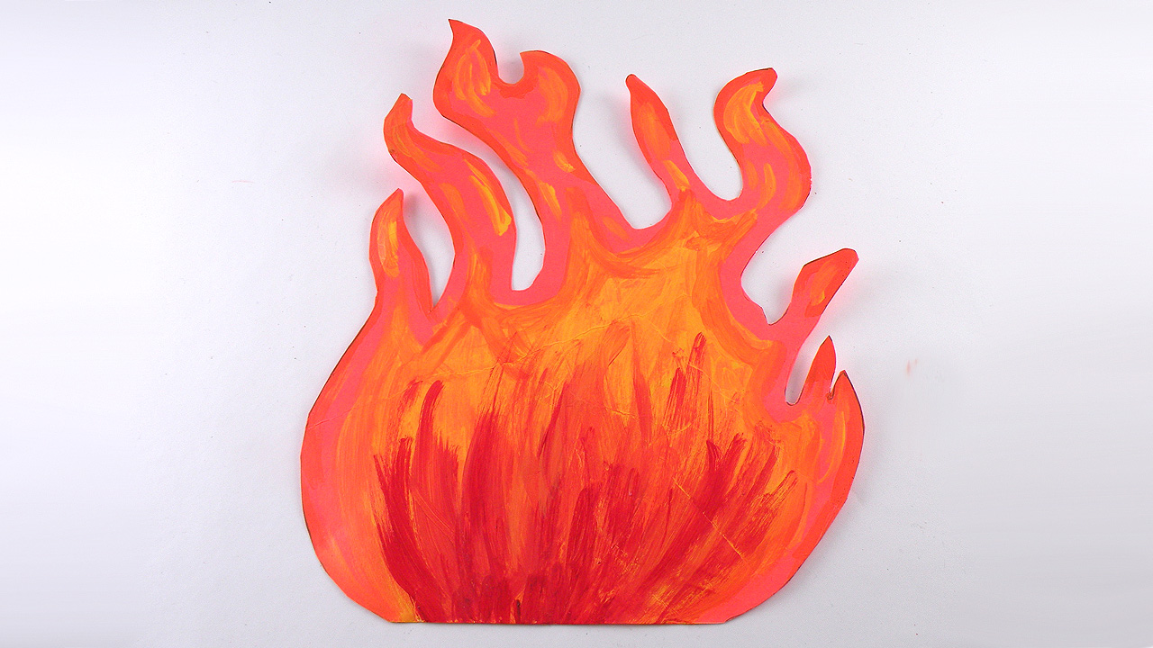 DIY Halloween Decorations - Creepy Fireplace - Gina Tepper