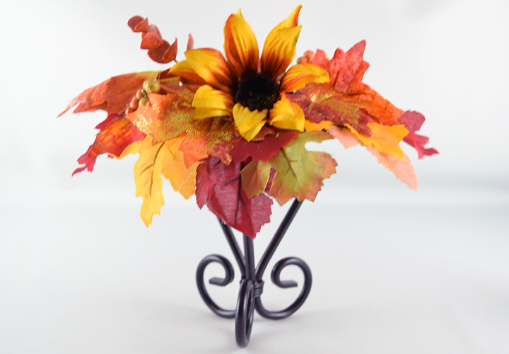 How to Make a Fall Candle Ring (Dollar Tree DIY) - Gina Tepper