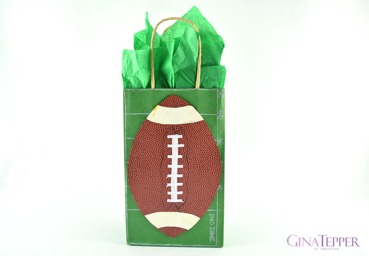Cheap and Easy DIY Football Gift Bags and Goodie Bags (Free Printable)