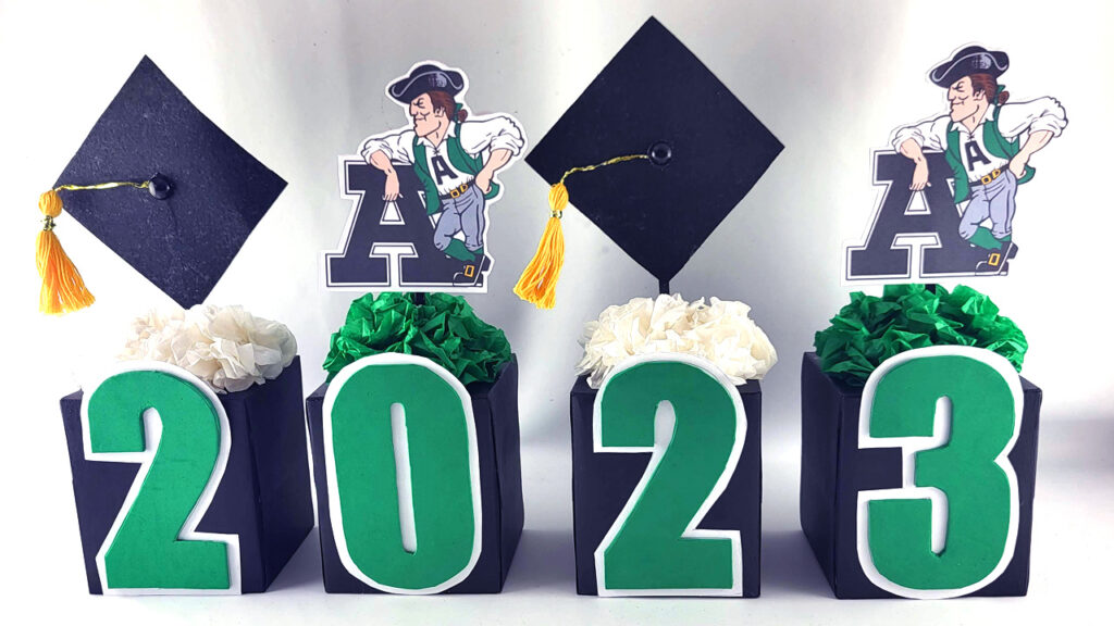 DIY Graduation Centerpiece (Step-by-Step Instructions)